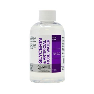 Humco Glycerin & Artificial Rose Water Skin Protectant, 6 Fl. Oz ...