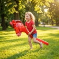 PVC Inflatable Horse Head Stick, Inflatable Toy for Party Activities ...