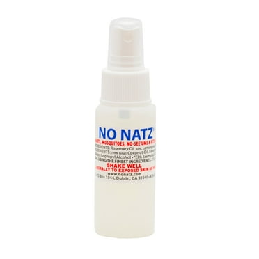 No Natz Deet Free - Natural Insect Spray, Mosquito and Fly Repellent ...
