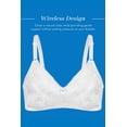 Bestform Floral Jacquard Wireless Soft Cup Bra with Lightly Lined Cups ...