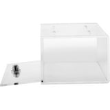 Acrylic Refrigerator Lock Box; Medium; Clear; 4.25"H x 12"W x 6" D ...