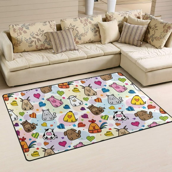 Farm Animals Rug