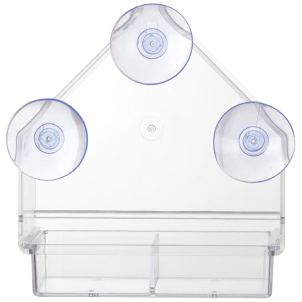 Squirrel Proof Window Bird Feeders with Suction Cups - Walmart.com