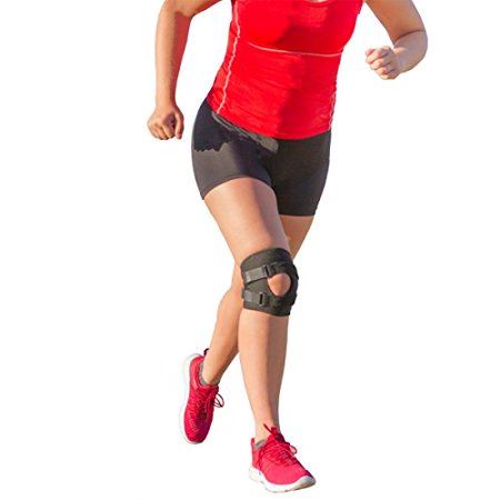 BraceAbility Patellar Tracking Short Knee Brace | Running Exercise ...