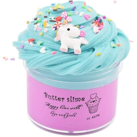 3 Pack Slime Kit for Kids,Scented Butter Slimes with Yellow Pineapple Mint Leaf Pink Watermelon ...