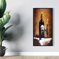 Begin Home Decor 2081-4824-GA22 24 x 48 in. Candlelit Wine - Romantic ...