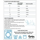 Floopi Flip Flops for Women Flat Yoga Mat Thong Womens Sandals Ladies ...