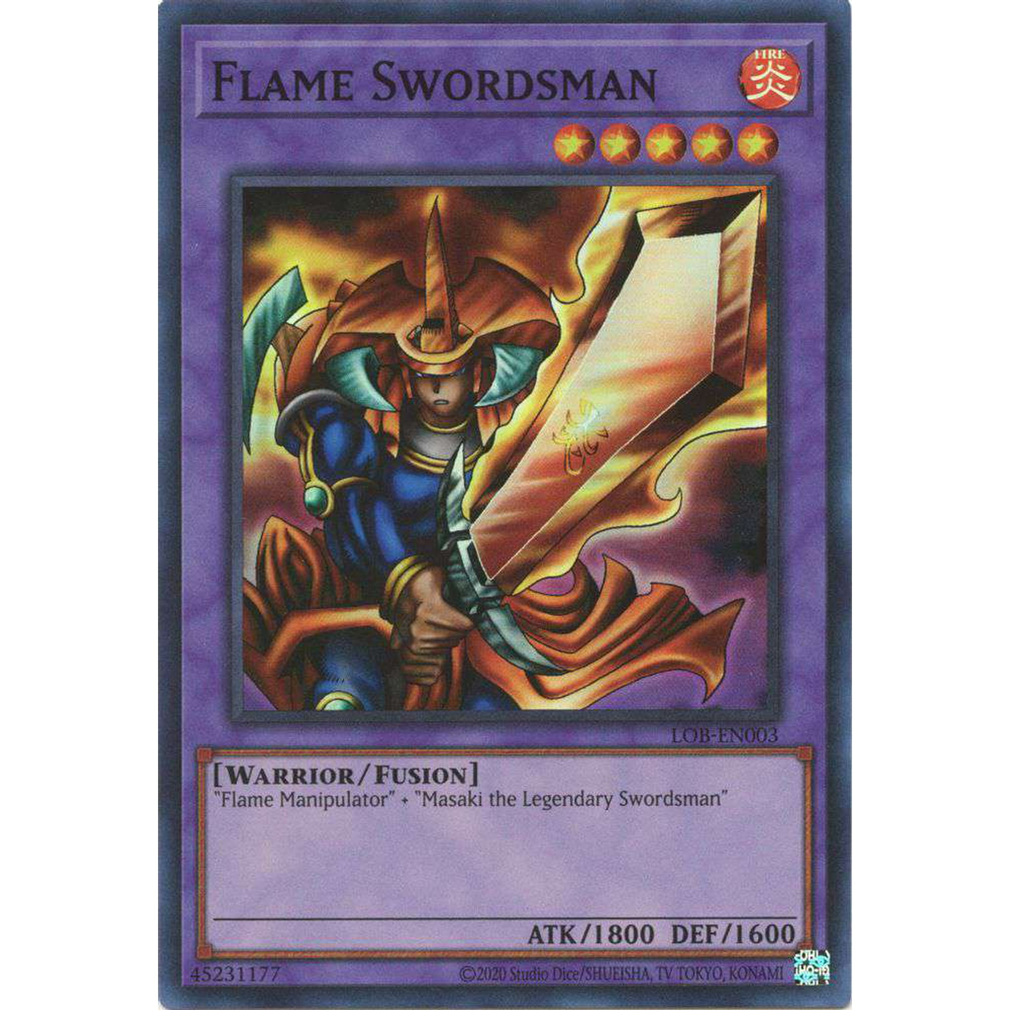 Yugioh Flame Swordsman