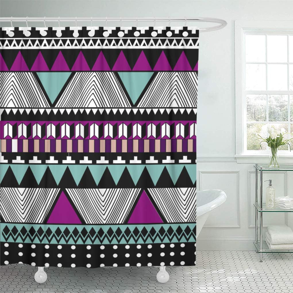 ATABIE Tribal Southwest American Aztec Ethnic Colorful Pattern Fills ...