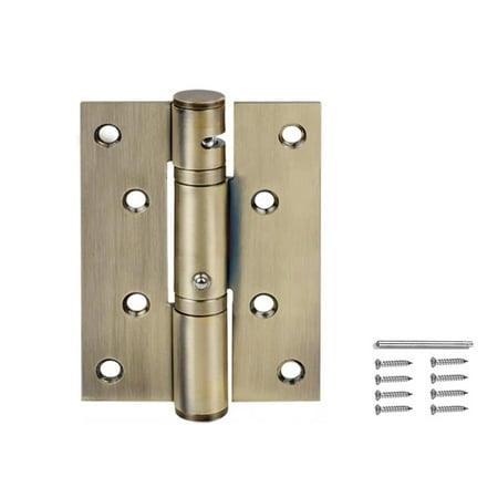 Hinges, 2 Pieces Stainless Steel Door Hinges with 16 Pieces of Screws ...