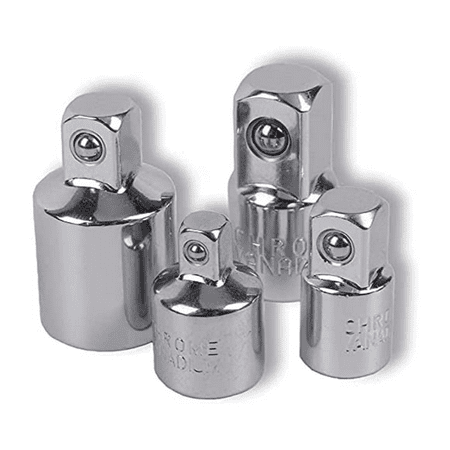 CARBONLIKE 4pcs Ratchet Adapter Ratchet Socket Adapter 1/2 to 3/8-3/8 ...