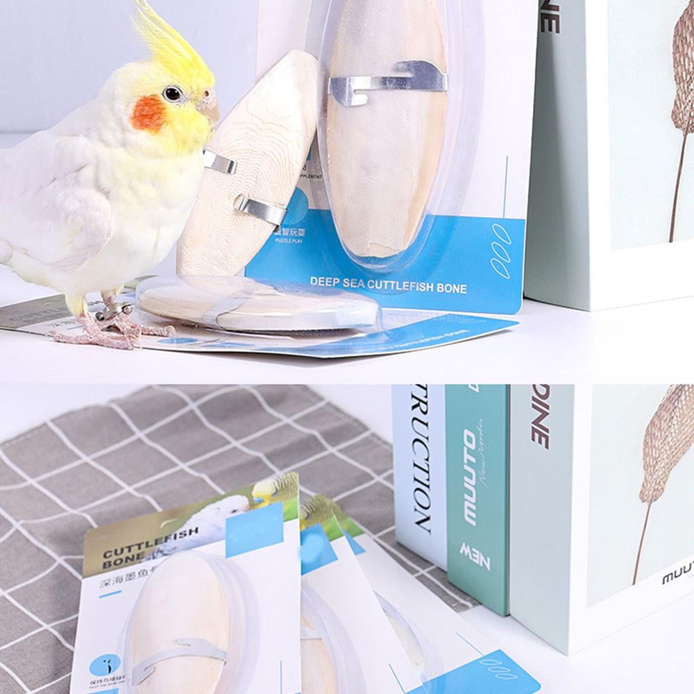 Buy Leking Bird Cuttle Bone Bird Cuttlebone for Parakeets Natural ...