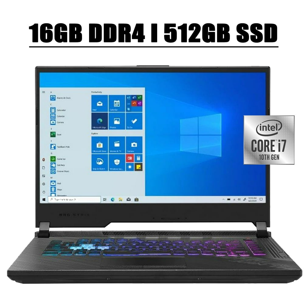 2021 Flagship Asus ROG Strix G15 15 Gaming Laptop 15.6" FHD IPS 240Hz ...