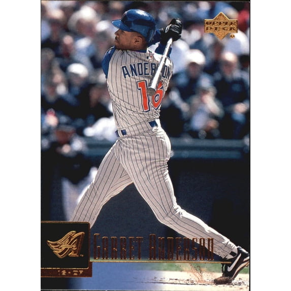 2001 Upper Deck #304 Garret Anderson MLB Baseball Trading Card ...