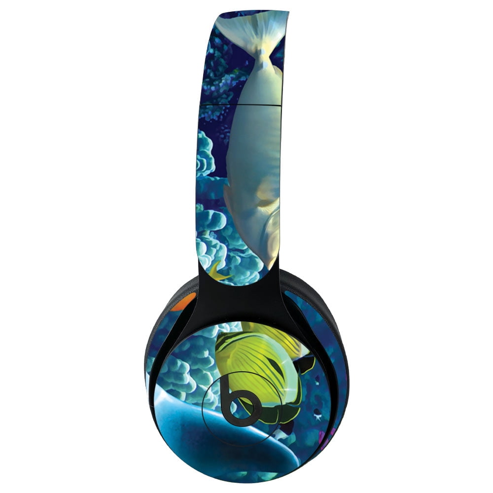 Skin Decal Wrap Compatible With Beats Solo Pro Wireless Headphones ...