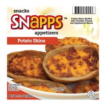 Snapps Frozen Potato Skins with Cheddar Cheese and Bacon, 13.5 oz ...