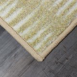 Mohawk Home Prismatic Vista Lines Beige Transitional Striped Precision ...