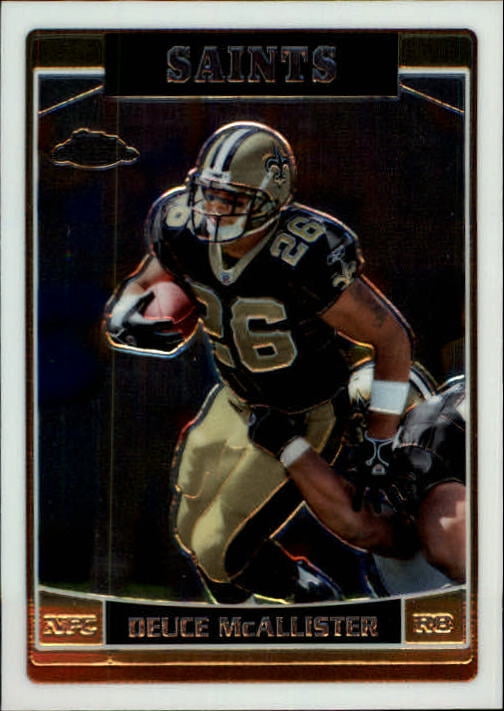 2006 Topps Chrome #100 Deuce McAllister NFL Football Trading Card ...