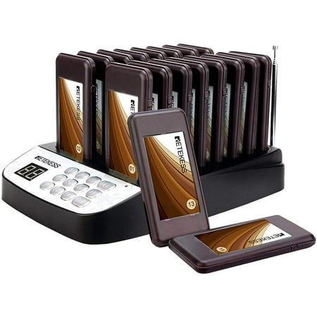 Bmatwk T113 Restaurant Buzzers,Pager System Long Range,Waterproof ...