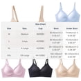 Agkizg Women's Wireless Bra Push Up Seamless Fixed Cups Racerback ...