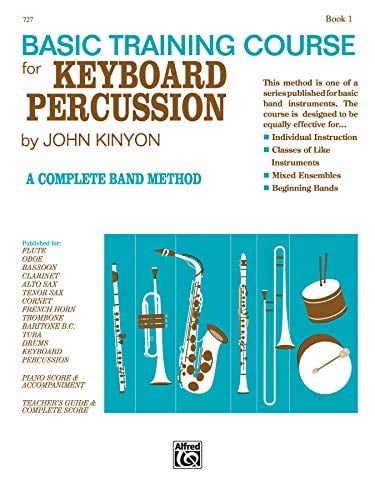 John Kinyon's Basic Training Course, Bk 1: Keyboard Percussion - Walmart.com