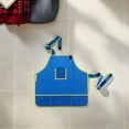 LEDMOMO 1Pcs Waterproof Cloth Painting Smock for DIY Drawing Blue ...