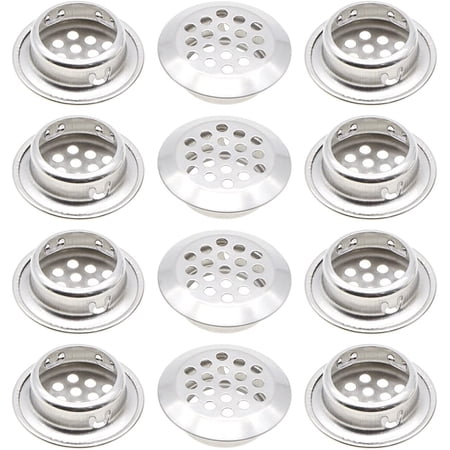 Stainless Steel Air Vent Louver 35mm Bottom Diameter Slope Round ...
