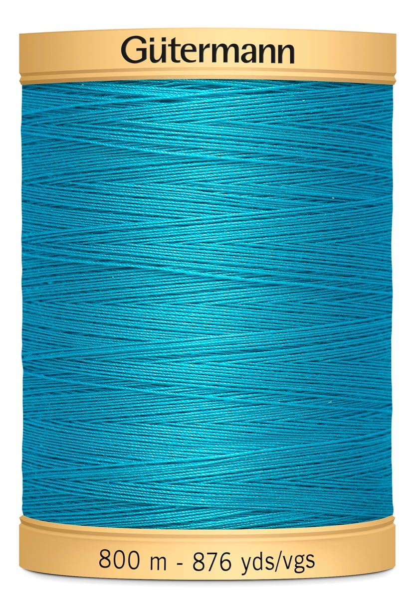 Gutermann Natural Cotton Aqua Marine Thread, 876 Yd. - Walmart.com ...