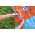Bestway Tsunami Splash Ramp 16 ft Lawn Water Slide with SplashBoost ...