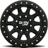 Dirty Life Dt-1-9303 17X9 5X127 -12Et 78.1Cb Satin Gold W/Simulated ...