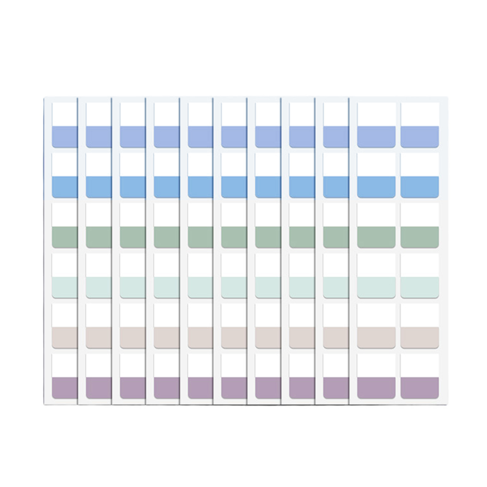 Repositionable Index Tab Set- 60/120/240Pcs, Strong Adhesive, Writable ...