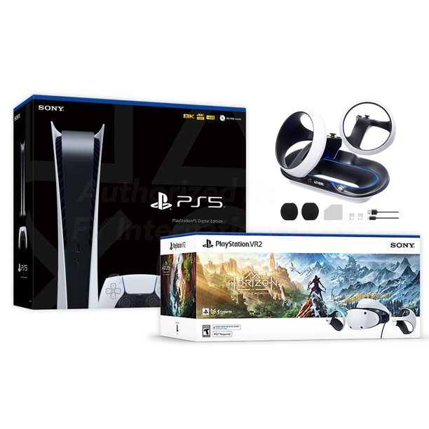 PlayStation 5 & PSVR2 Horizon Call of the Mountain Deluxe Combo, VR2 ...