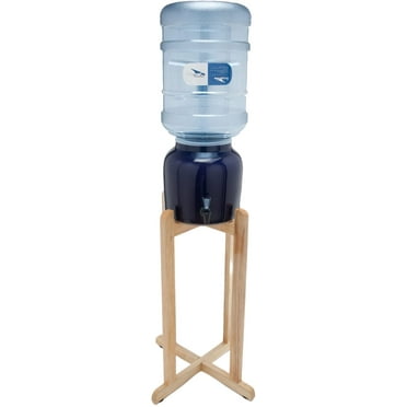 Aquanation Floor Wood Stand Natural Varnish, 27" for Water Crock, Water ...