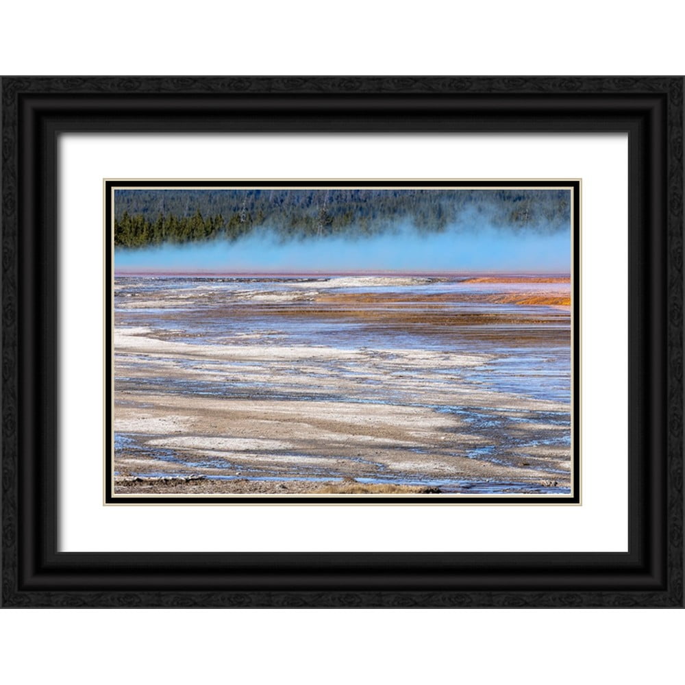 Jones, Adam 14x11 Black Ornate Wood Framed with Double Matting Museum ...