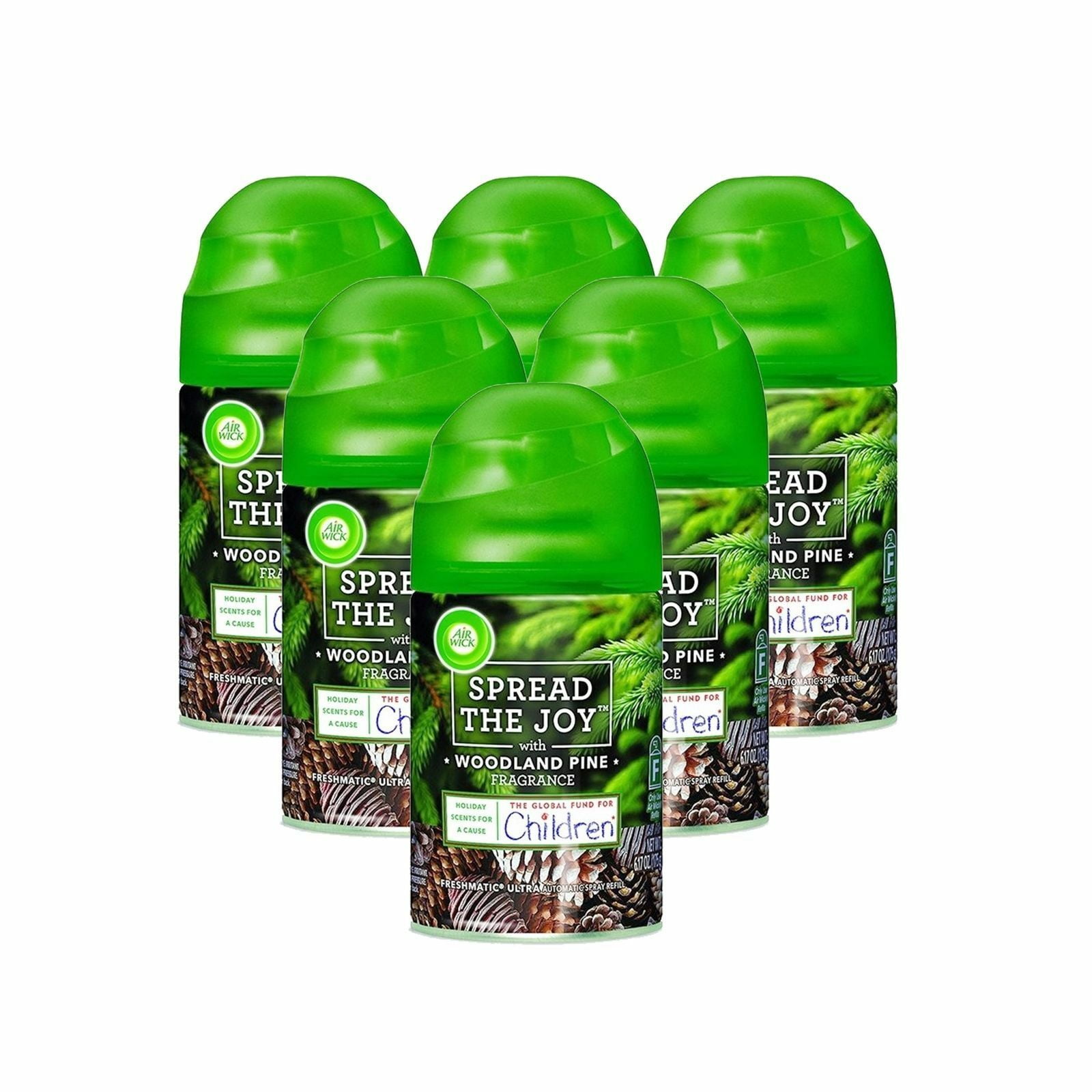 Air Wick Freshmatic Refill Automatic Spray Air Freshner Woodland Pine 6 ...