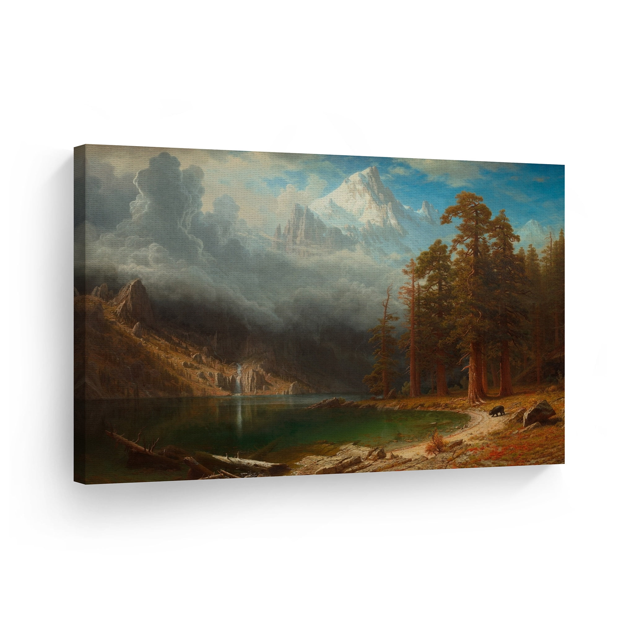 Smile Art Design Mount Corcoran, Albert Bierstadt Classic Art Canvas ...