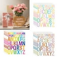 5 Sheets Waterproof Letter Sticker Alphabets Sticker Decal Reward ...