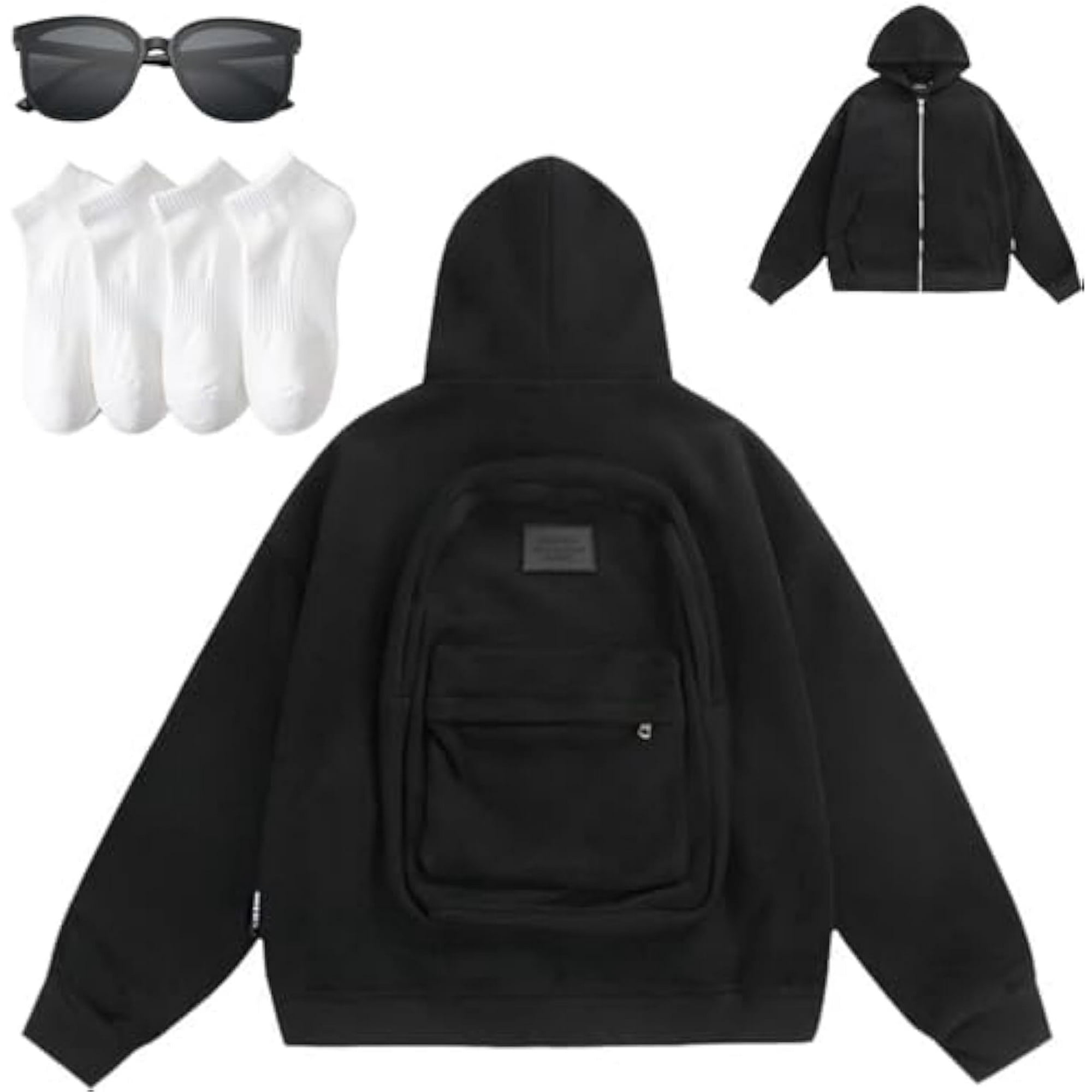 Click here for Backpack Hoodie - Hoodie Backpack  Onerazy- Travel... prices