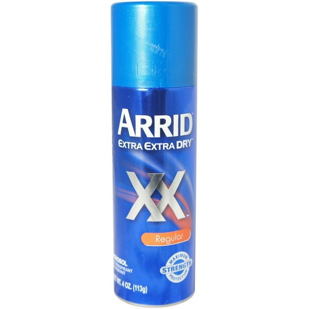 ARRID XX Anti-Perspirant Deodorant Spray Regular 4 oz - Walmart.com ...