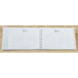 Ivy Lane Design A01115GB/IVO Simplicity Guest Book - Ivory - Walmart.com
