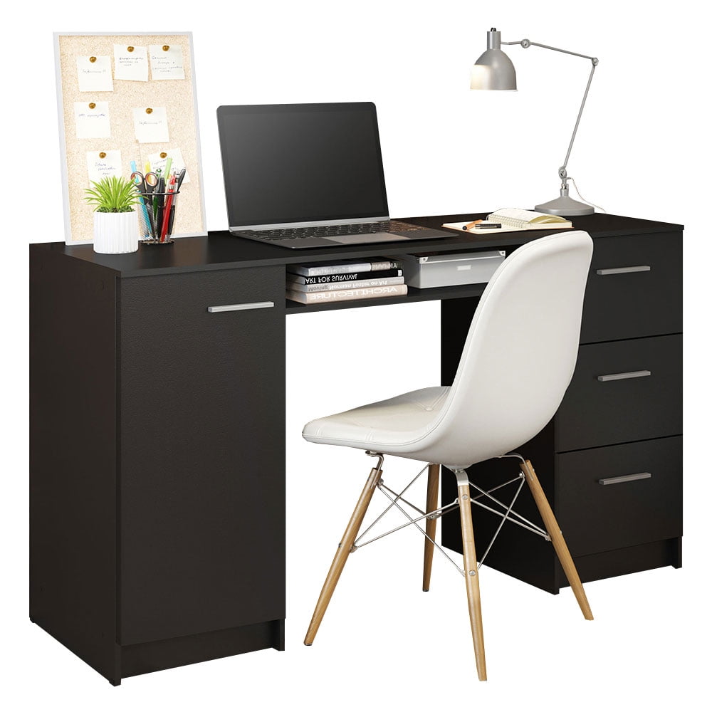 Click here for Madesa Modern Office Desk 53  Study Desk With 3 Dr... prices
