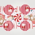 Christmas Peppermint Candy Small Scalloped Plates - 8ct - Walmart.com