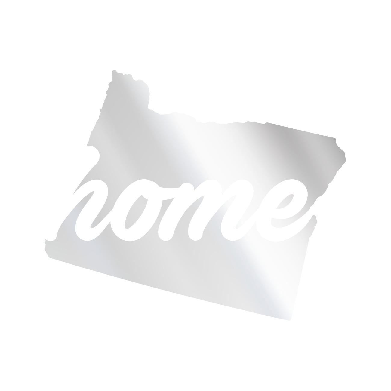 Oregon Home Sticker Decal Die Cut - Self Adhesive Vinyl - Weatherproof ...