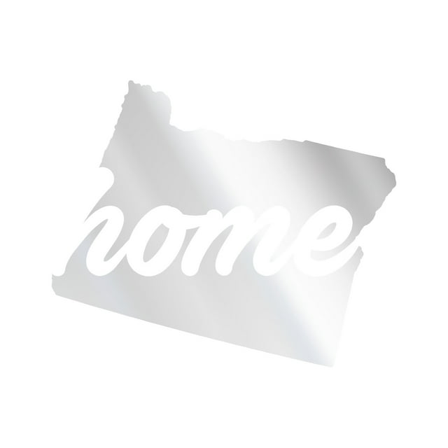 Oregon Home Sticker Decal Die Cut - Self Adhesive Vinyl - Weatherproof - Made in USA - Many ...