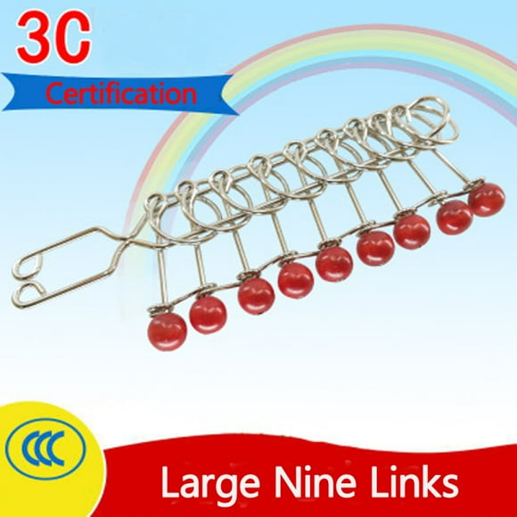 Brain Teaser Metal Rings