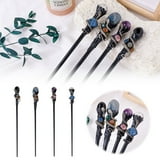 Tubsbbeixxx 1 Pcs Natural Wand Handmade DIY Wand Scepter Witch Cane ...