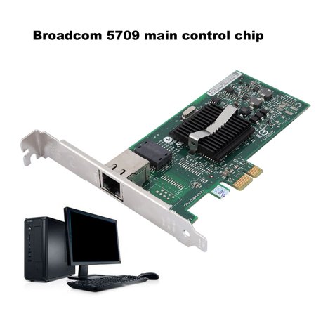 Filfeel Fosa For BCM5709 1000Mbps PCI-E Dual Port Server Ethernet ...