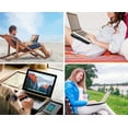 MAX SMART Portable Laptop Lap Desk, Travel Stand, Bed Computer Holder ...