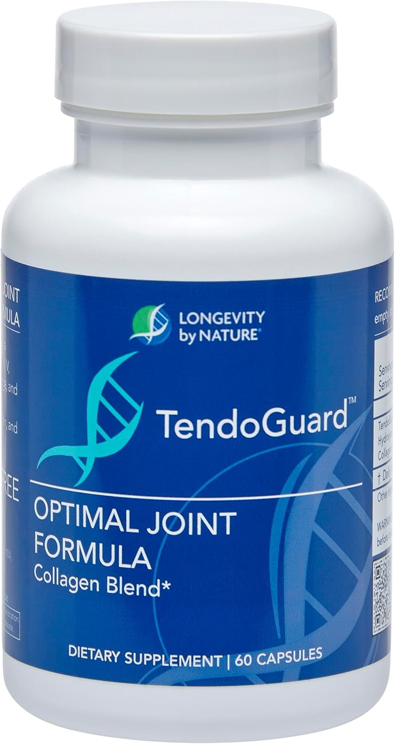 Longevity By Nature TendoGuard Joint Health Supplement, Collagen ...