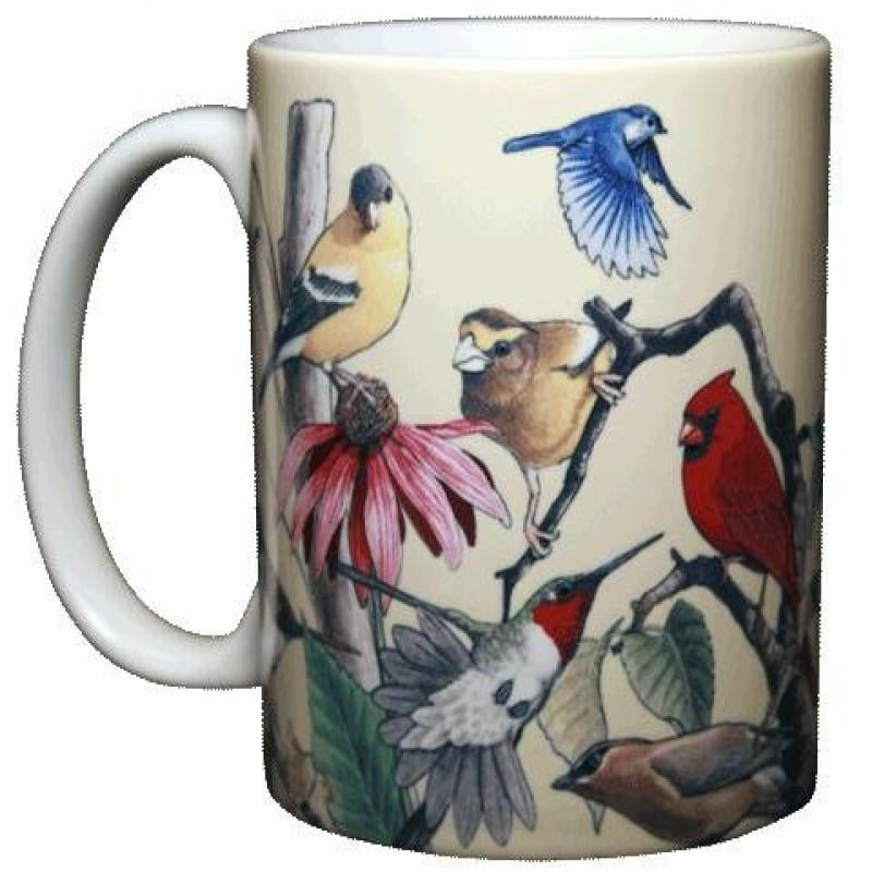 Garden Birds Ceramic Coffee Mug or Tea Cup - Walmart.com